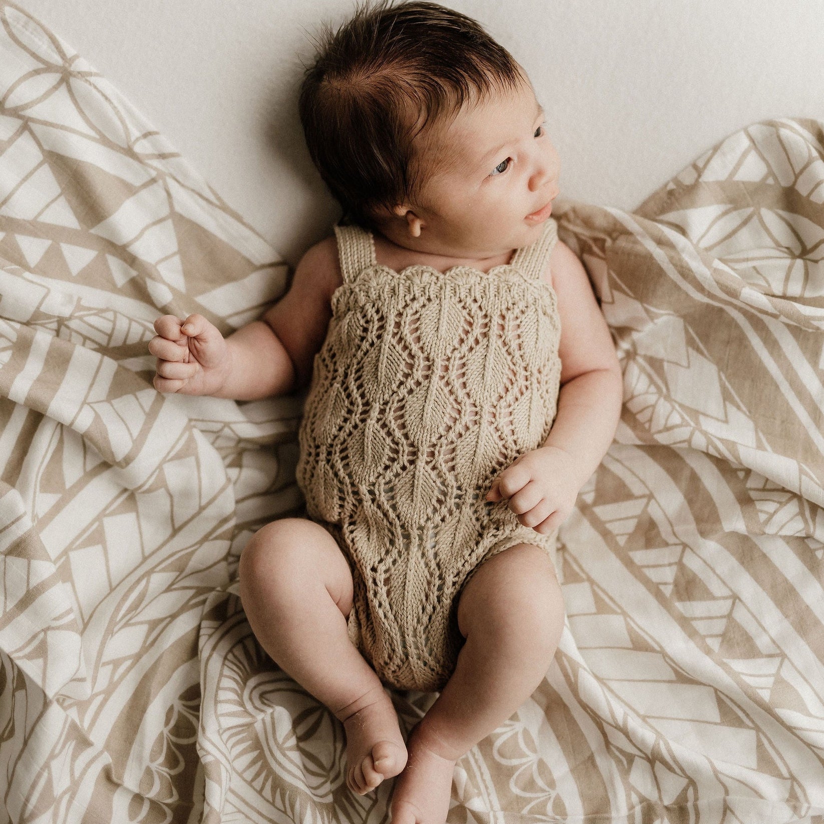 Pacific Island Pepe Wrap (Mocha) | BO & KO Baby – BO & KO BABY