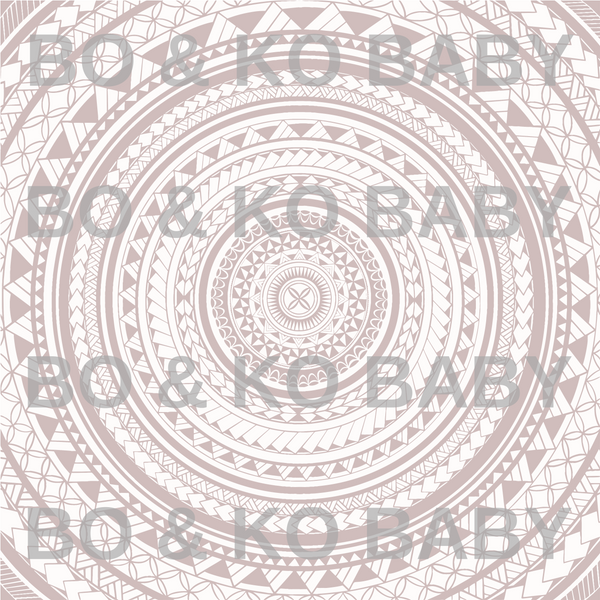 Pacific Island Pepe Wrap (Mauve) | BO & KO Baby